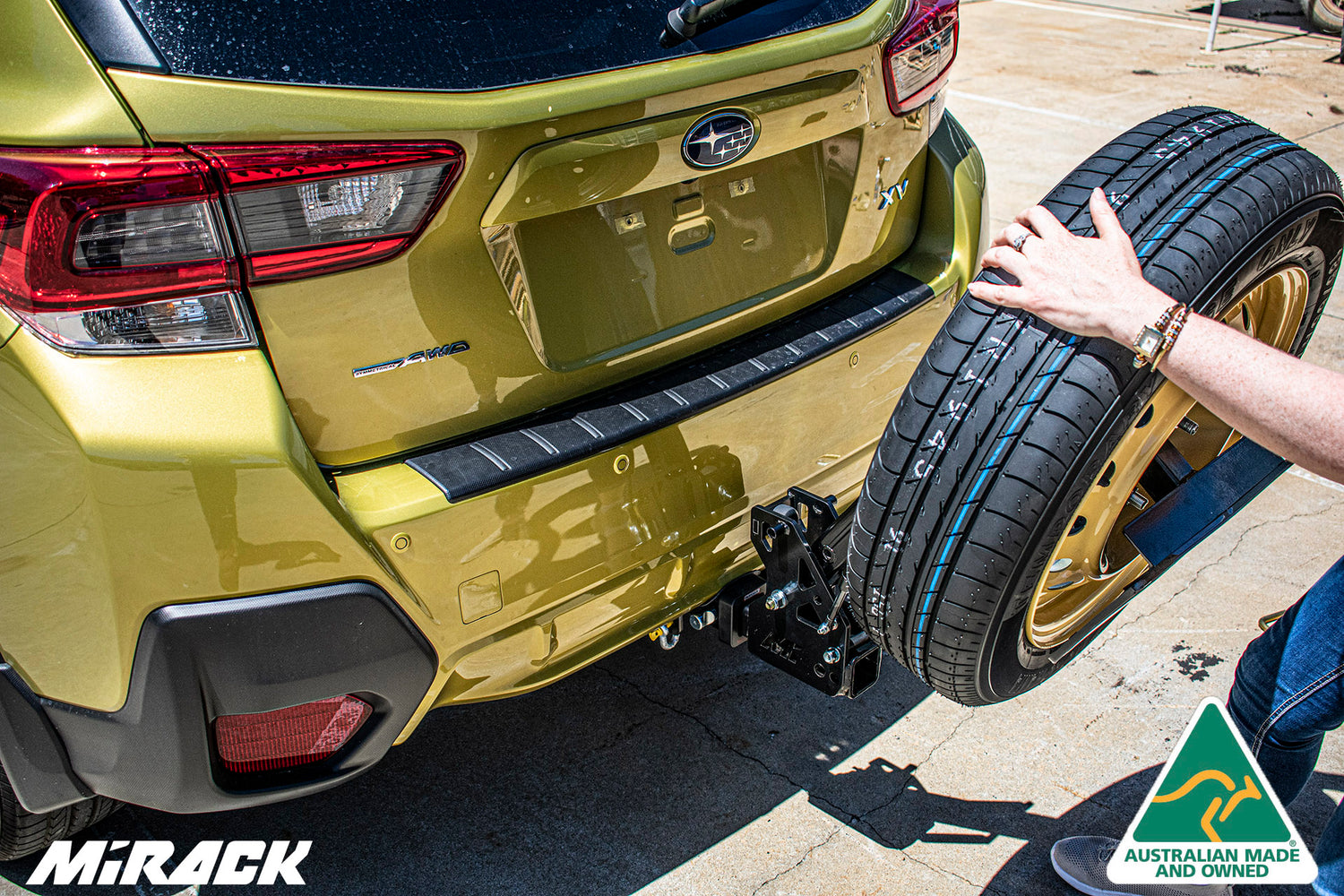 Subaru-Approved Innovation: Mirack Tilting Carriers Take Center Stage