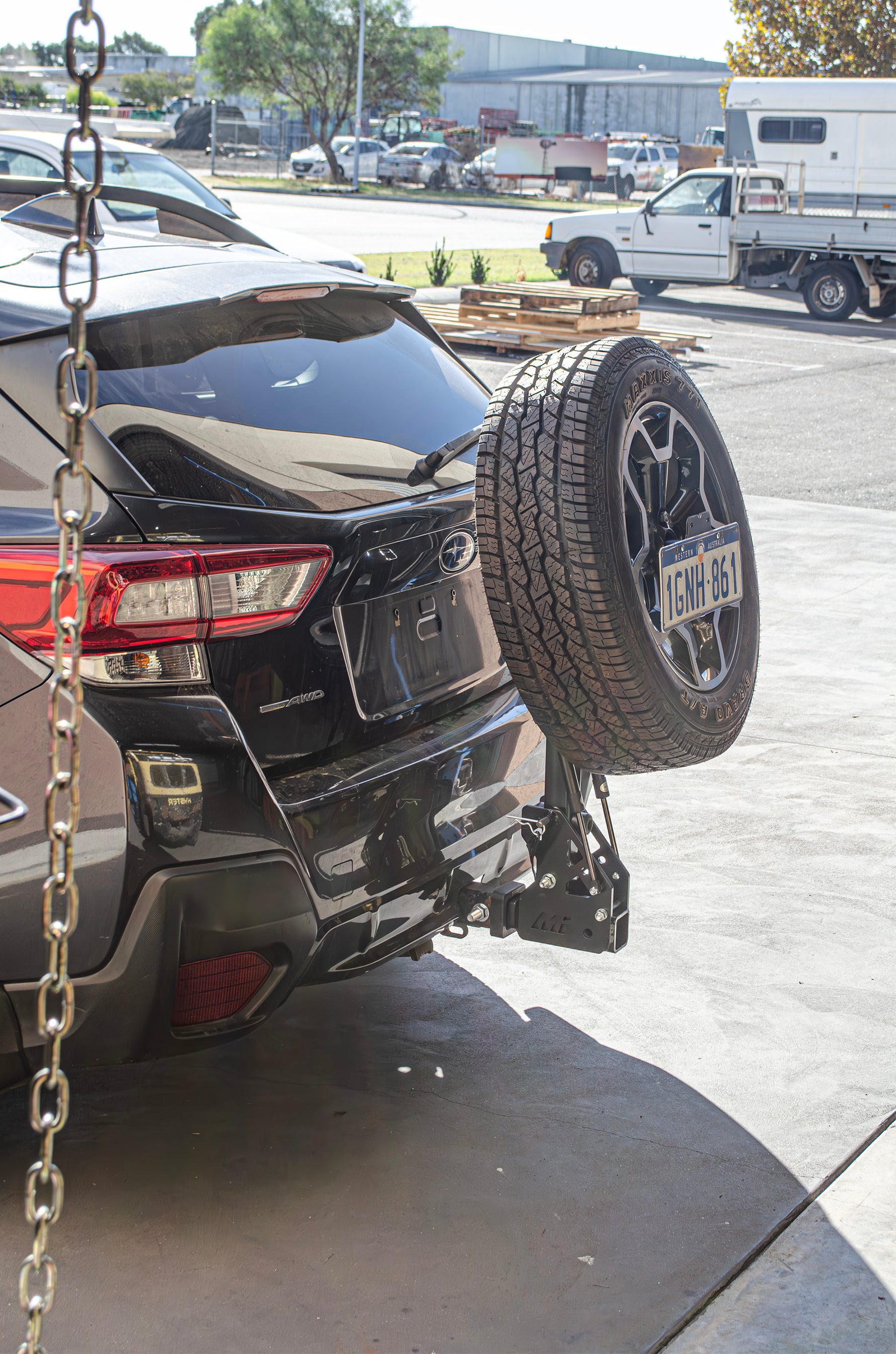 Effortless Access, Silent Rides: Mirack GEN3 Spare Wheel Carrier Bundle